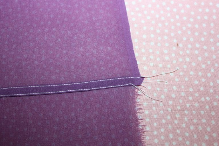 Types of seams sewing tutorial
