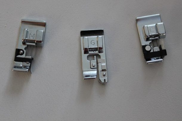 How to use overcast presser feet for sewing overcasting stitches