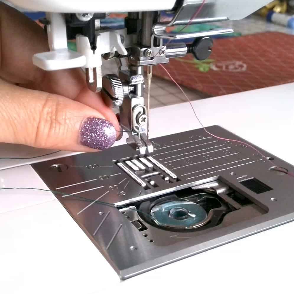 Cool Sewing Trick How To Sew With The Bobbin Thread In The Needle Cool Sewing Trick How To Sew With The Bobbin Thread In The Needle