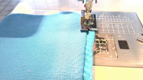 Blind hem foot: How to sew an invisible hem with a sewing machine