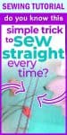 How to sew straight - top sewing tips to help you stitch like a pro