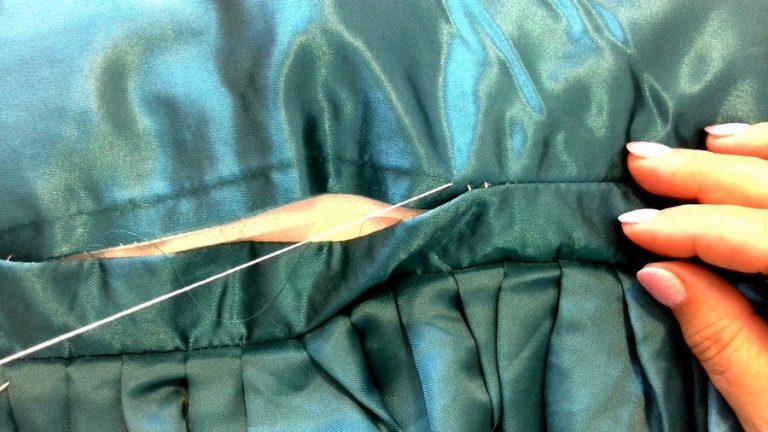 Invisible Stitch Tutorial: How To Fix A Tear (+ Sewing “Blind” Hems)