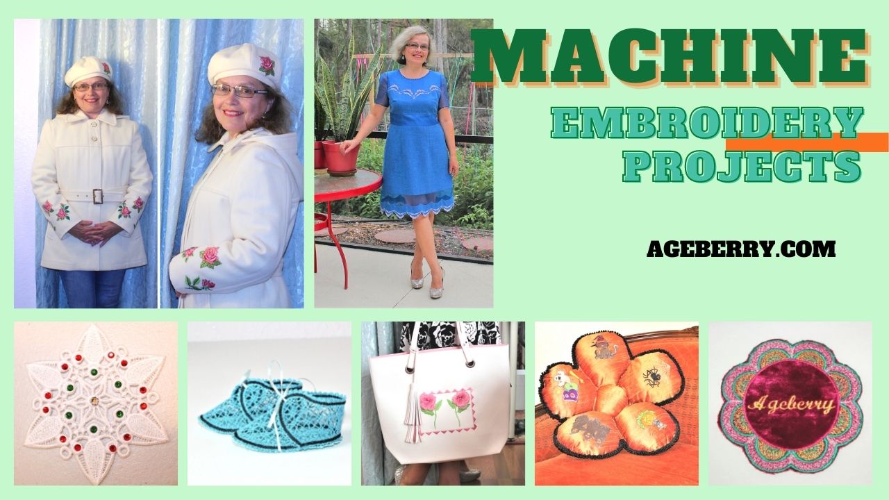 Machine embroidery projects