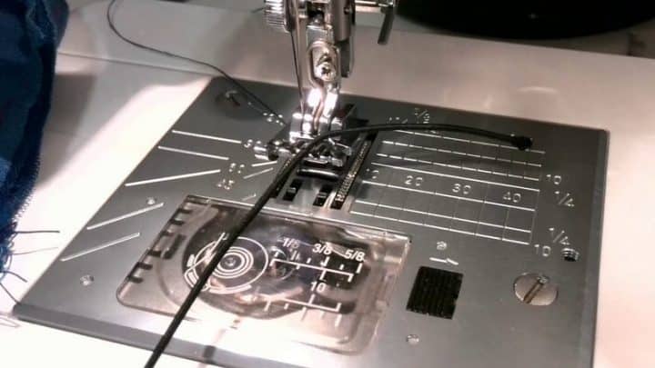 Cording foot - what it is and how to use it