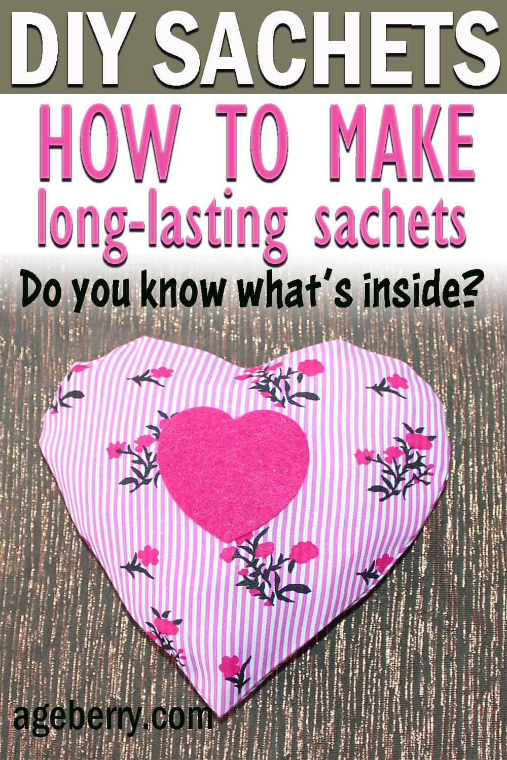 DIY sachets: how to make lavender sachets for closets and drawers DIY sachets: how to make lavender sachets for closets and drawers