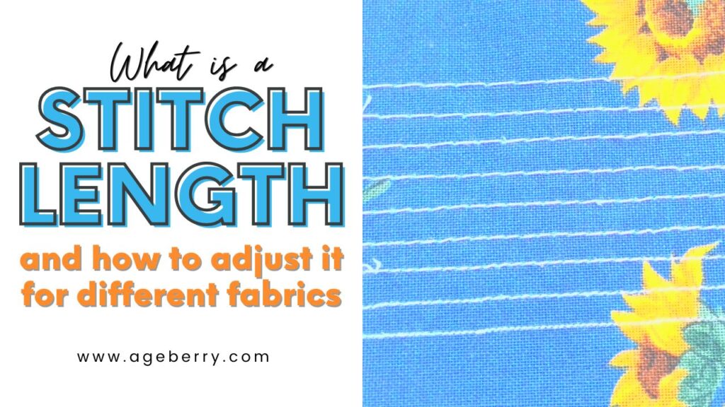 What is the stitch length and how to adjust it for different fabrics ...