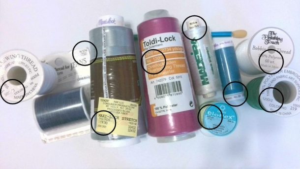 Sewing thread sizes and how to choose
