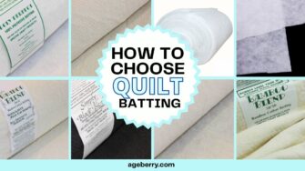 Best quilt batting, types of batting and how to choose batting for a ...