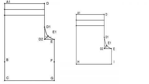 Off the shoulder dress pattern drafting sewing tutorial