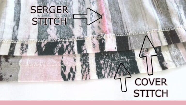 Coverstitch vs. Serger