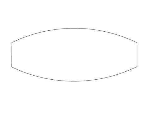 How to sew a face mask using my free printable face mask template