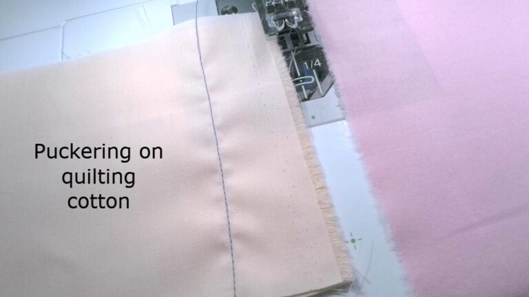 Seam puckering: what it is, how to avoid it, how to fix it