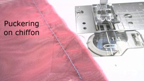 Seam puckering: what it is, how to avoid it, how to fix it