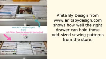 How to Store Sewing Patterns {Sewing Pattern Storage Ideas That Work}