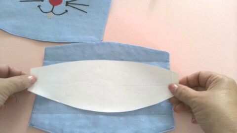 DIY kids mask: very easy child size and toddler mask pattern and sewing ...