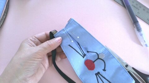 DIY kids mask: very easy child size and toddler mask pattern and sewing ...