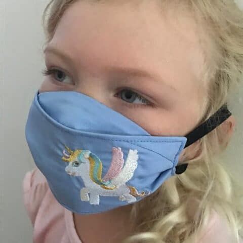 DIY kids mask: very easy child size and toddler mask pattern and sewing ...