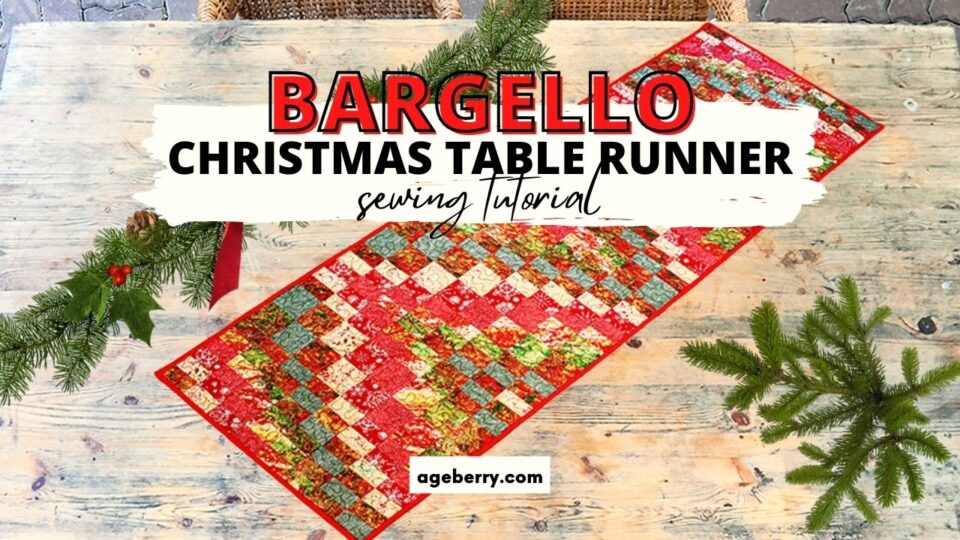 Bargello Quilt Tutorial { Quilted Christmas Table Runner }