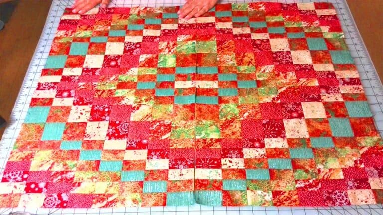 Bargello Quilt Tutorial { Quilted Christmas Table Runner }