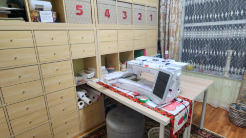 IKEA Sewing Room Ideas for small spaces