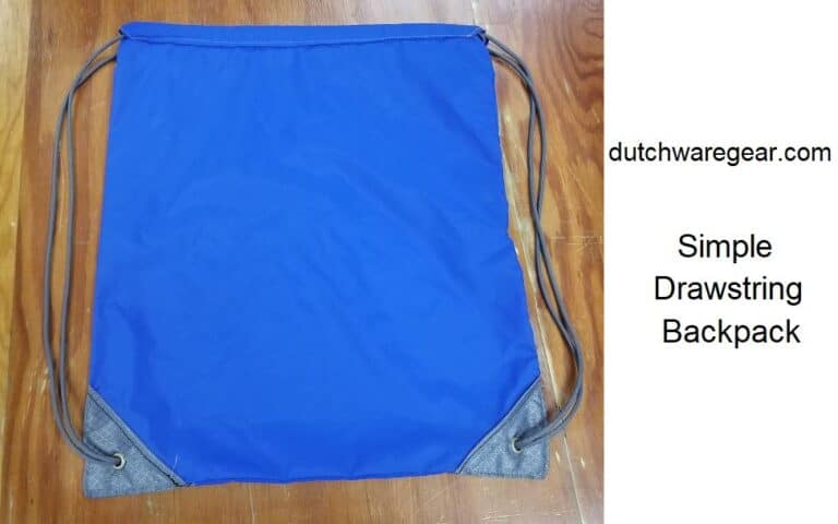 19 DIY Drawstring Backpack Patterns You Can Make