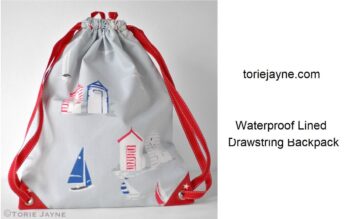 19 DIY Drawstring Backpack Patterns You Can Make