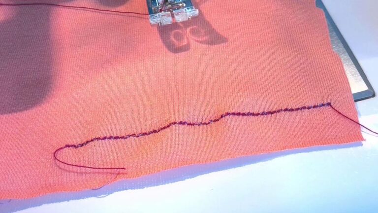 Types Of Stretch Stitches On A Sewing Machine And When To Use Them