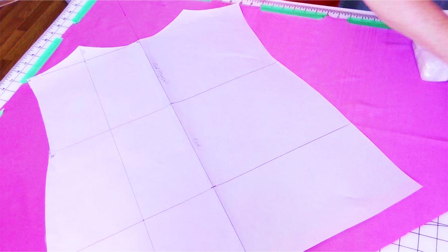 Bias cut slip dress pattern