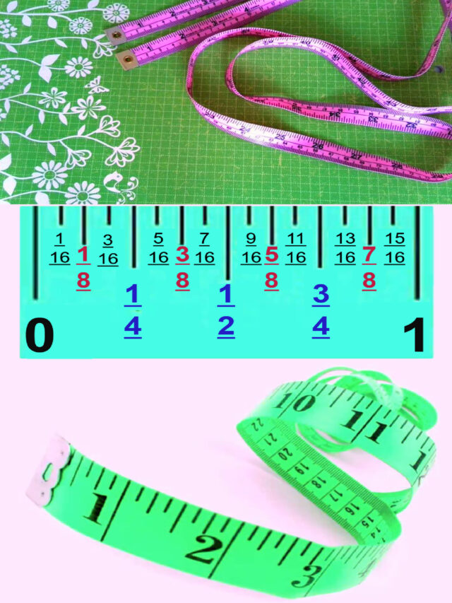 How To Read A Tape Measure For Sewing
