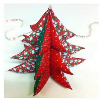 How To Make A Fabric Christmas Tree: 31 Sewing Tutorials