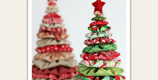 How To Make A Fabric Christmas Tree: 31 Sewing Tutorials