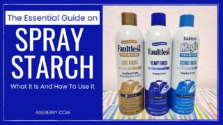 The Essential Guide To Spray Starch: What It Is | How To Use It | Types