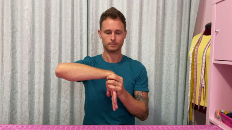 Hand strengthening exercises for artists and people who like to sew