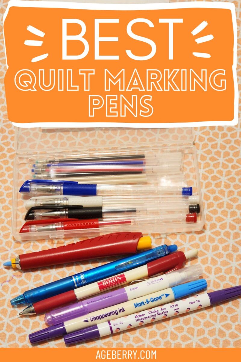 Your Guide For Choosing The Best Quilt Marking Pens For Every Project