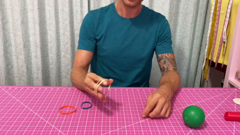 Hand strengthening exercises for artists and people who like to sew