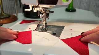 Accuquilt Block On Board: Carpenter’s Wheel Die