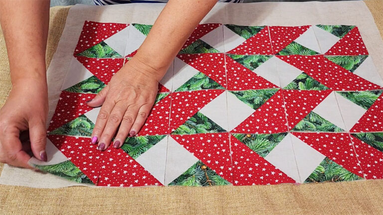 How To Sew A Quilted Placemat (Free Pattern & Tutorial)
