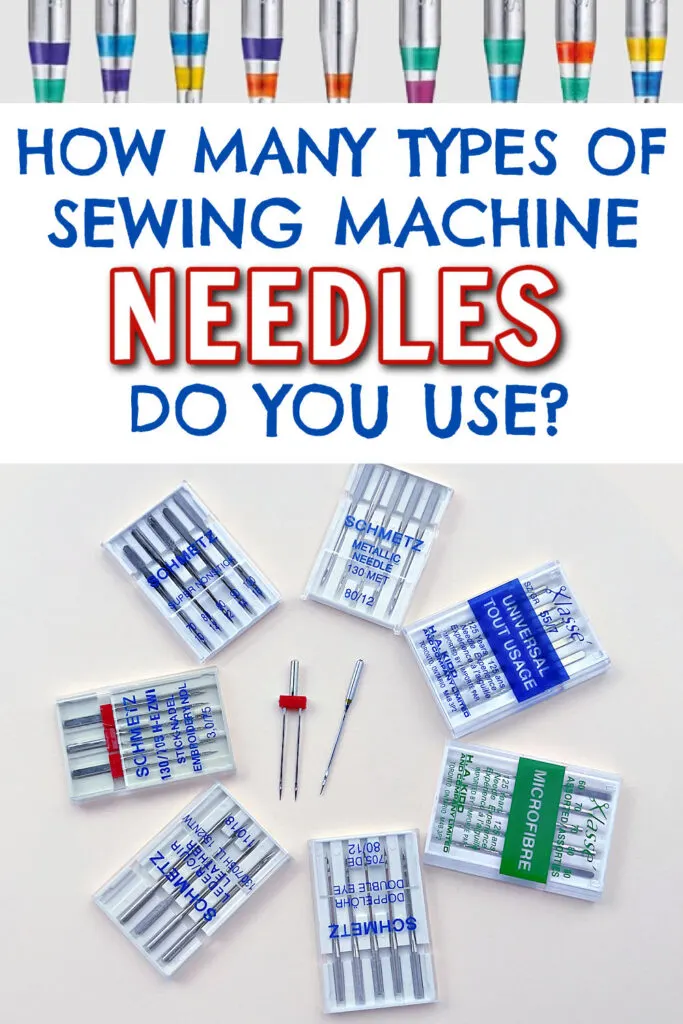 19 Types of Sewing Machine Needles and What They're Used For