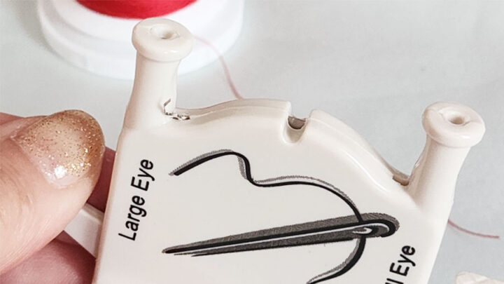 How To Use A Needle Threader For Sewing Machine And Hand Sewing