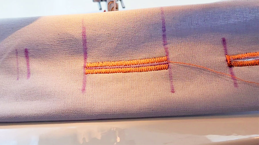 How to Make a Buttonhole with a Zigzag Stitch without a Buttonhole Foot