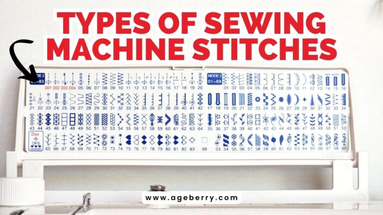 A Guide to Different Types of Sewing Machine Stitches
