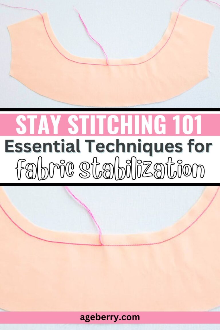 Stay Stitching 101: Essential Techniques for Fabric Stabilization