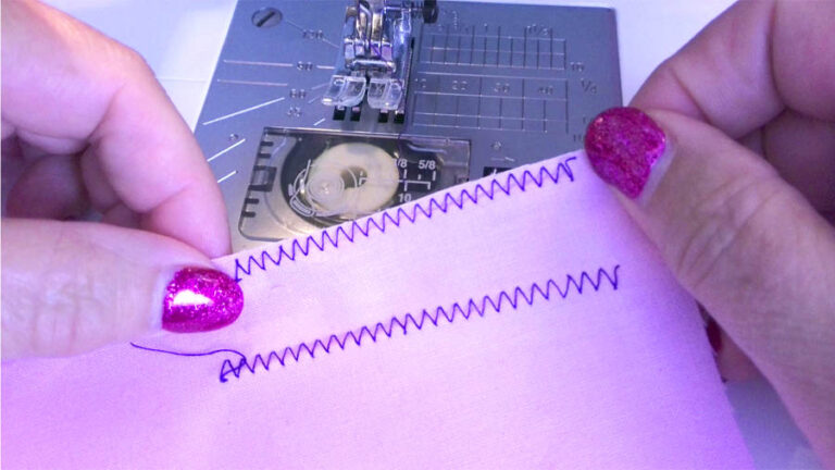 Mastering the Zigzag Stitch On A Sewing Machine