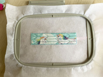 Composition Book Cover: In The Hoop Embroidery (Free Design)