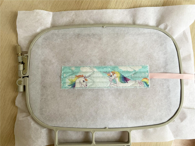 Composition Book Cover: In The Hoop Embroidery (Free Design)