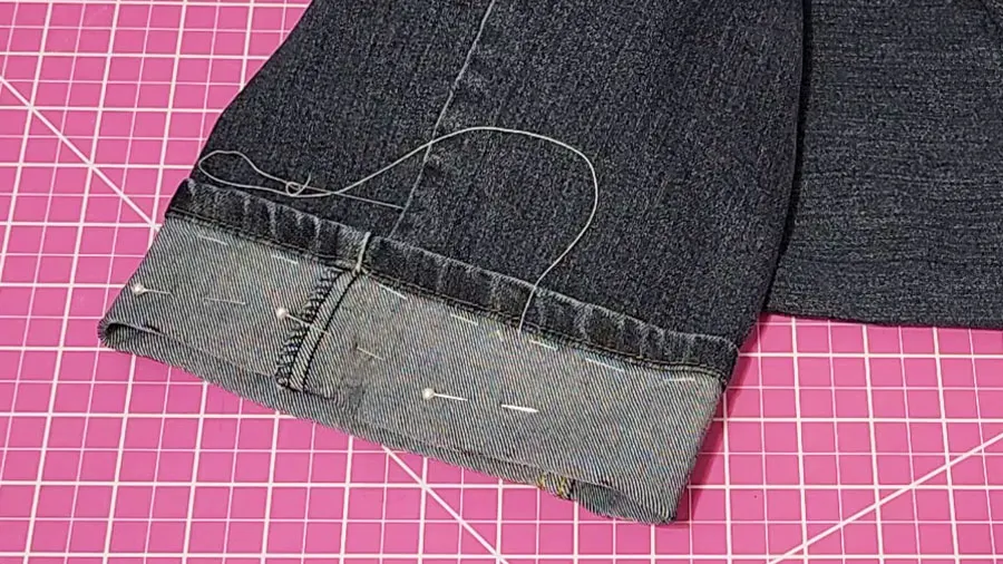 How to Hem Jeans with The Original Hem