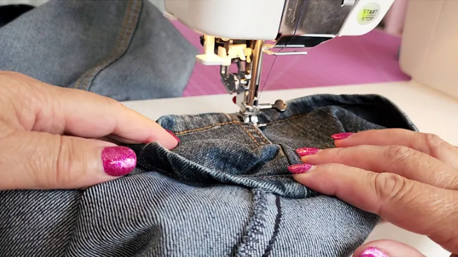 How to Hem Jeans with The Original Hem