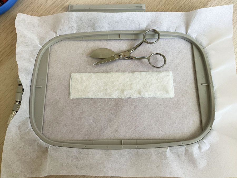 Composition Book Cover: In The Hoop Embroidery (Free Design)