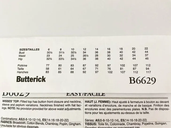 A Guide to Choosing the Right Sewing Pattern for Your Body