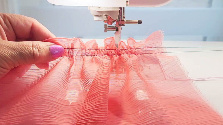 How to Ruche Fabric: Different Methods for Stylish Results